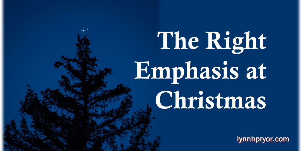 The Right Emphasis at Christmas | Crossmap Blogs