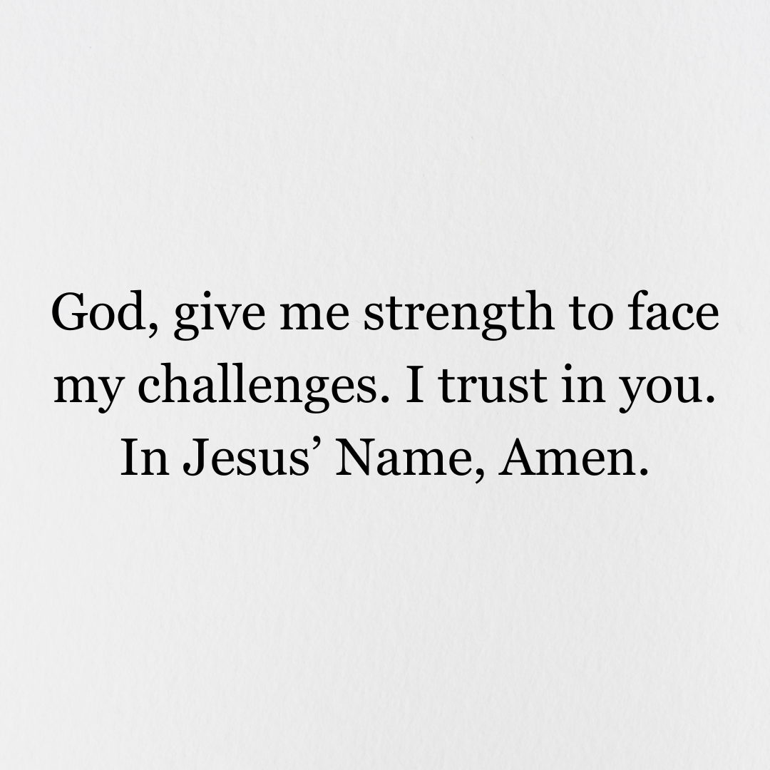 A Prayer for Strength and Trust | Crossmap Blogs