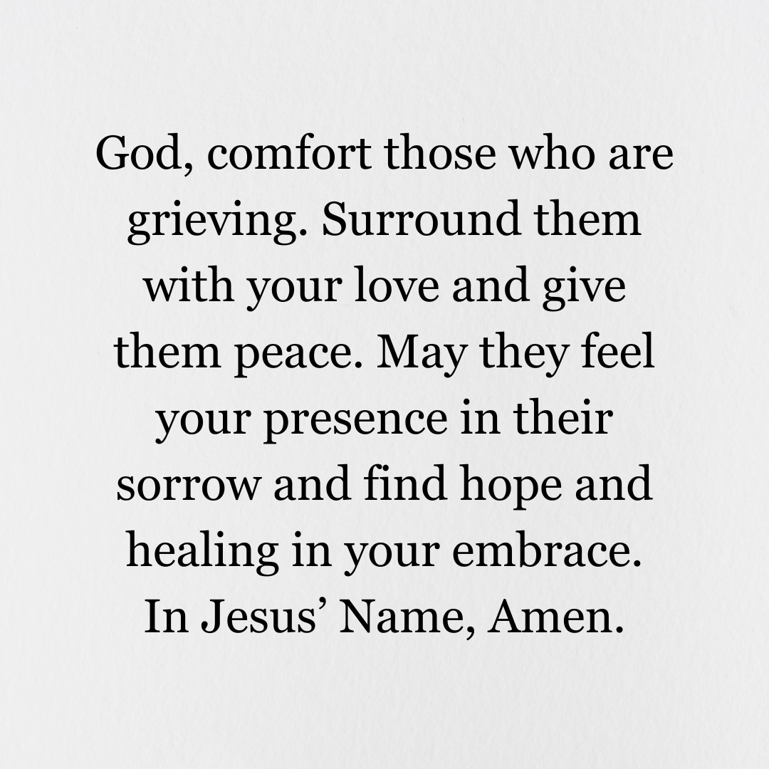 Prayer for Grieving | Crossmap Blogs