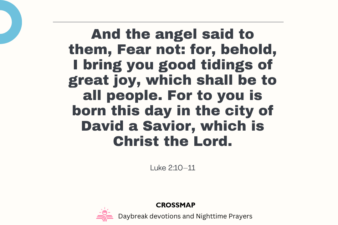 The Joy of Christmas - A Nighttime Prayer | Crossmap Blogs