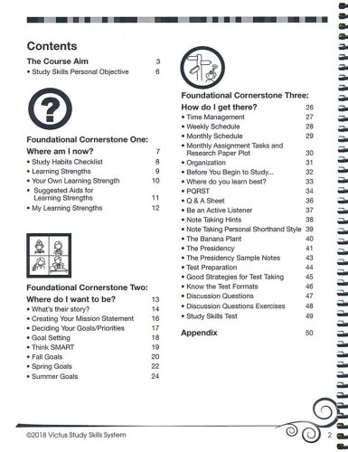 Victus Study Skills System Level 3 Teacher/Student Combo by Susan Ison ...