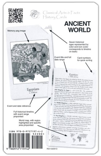Classical Acts and Facts History Cards: Ancient World by | Crossmap ...