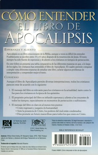 Cómo Interpretar El Libro De Apocalipsis Folleto Understanding The
