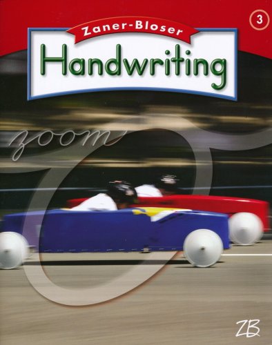 Zaner-Bloser Handwriting Grade 3: Student, Teacher, & Practice Masters ...