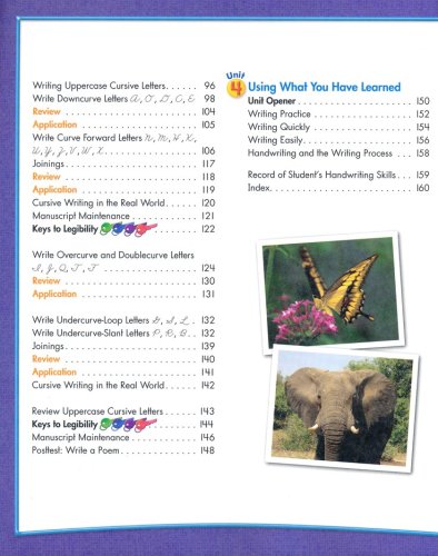 Zaner-Bloser Handwriting Grade 3: Student, Teacher, & Practice Masters ...