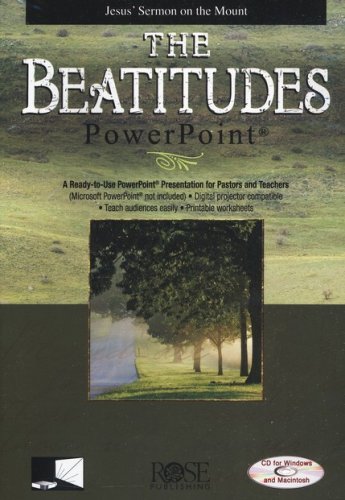 The Beatitudes: PowerPoint CD-ROM by | Crossmap Books - Browse ...