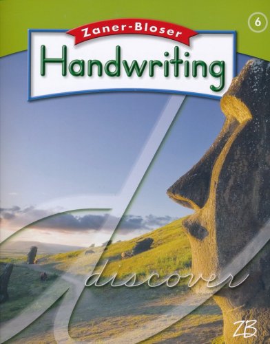 Zaner-Bloser Handwriting Grade 6: Student Edition & Practice Masters ...