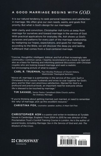 Married for God: Making Your Marriage the Best It Can Be by | Crossmap ... Married for God: Making Your Marriage the Best It Can Be by | Crossmap ...