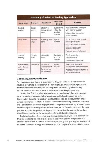 The Next Step Forward in Guided Reading: An Assess-Decide-Guide ...
